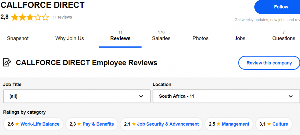 Low Pay CallForce: Exploitation Inequality South Africa – PaySlipBanSA